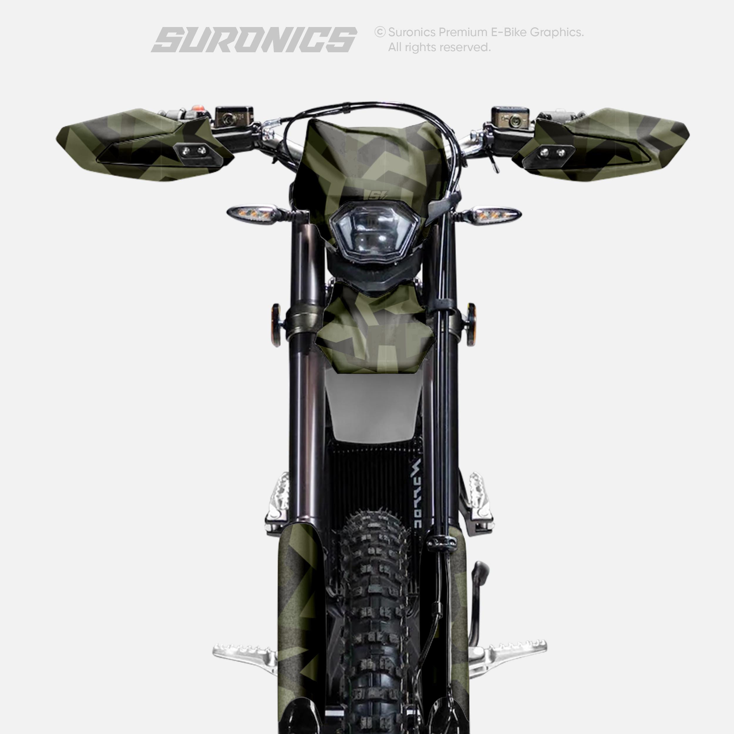 Surron Ultra Bee Graphics - Suronics CAMOX ORIGINAL Graphics Kit Decal ...
