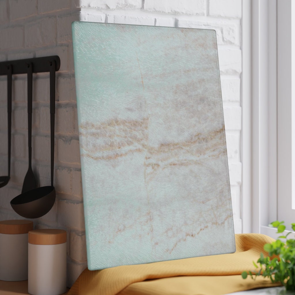 Yellow, Glass Cutting Board - Etsy