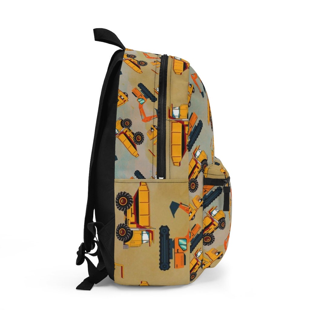 Construction Machinery, Backpack - Etsy