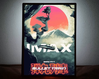 Bullet Train Posters - Etsy