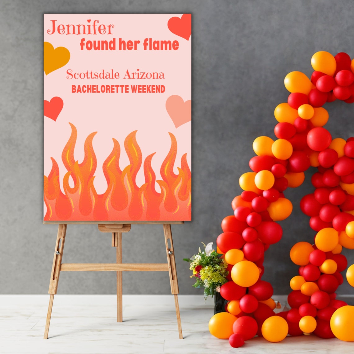She Found Her Flame | Found Her Perfect Match Theme Bachelorette ...