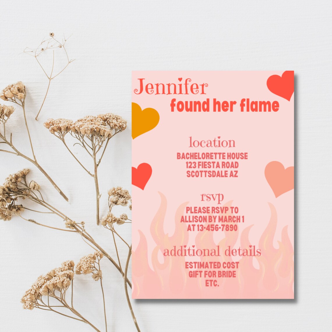 She Found Her Flame | Found Her Perfect Match Theme Bachelorette ...