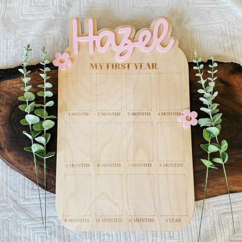 My First Year Frame - Etsy