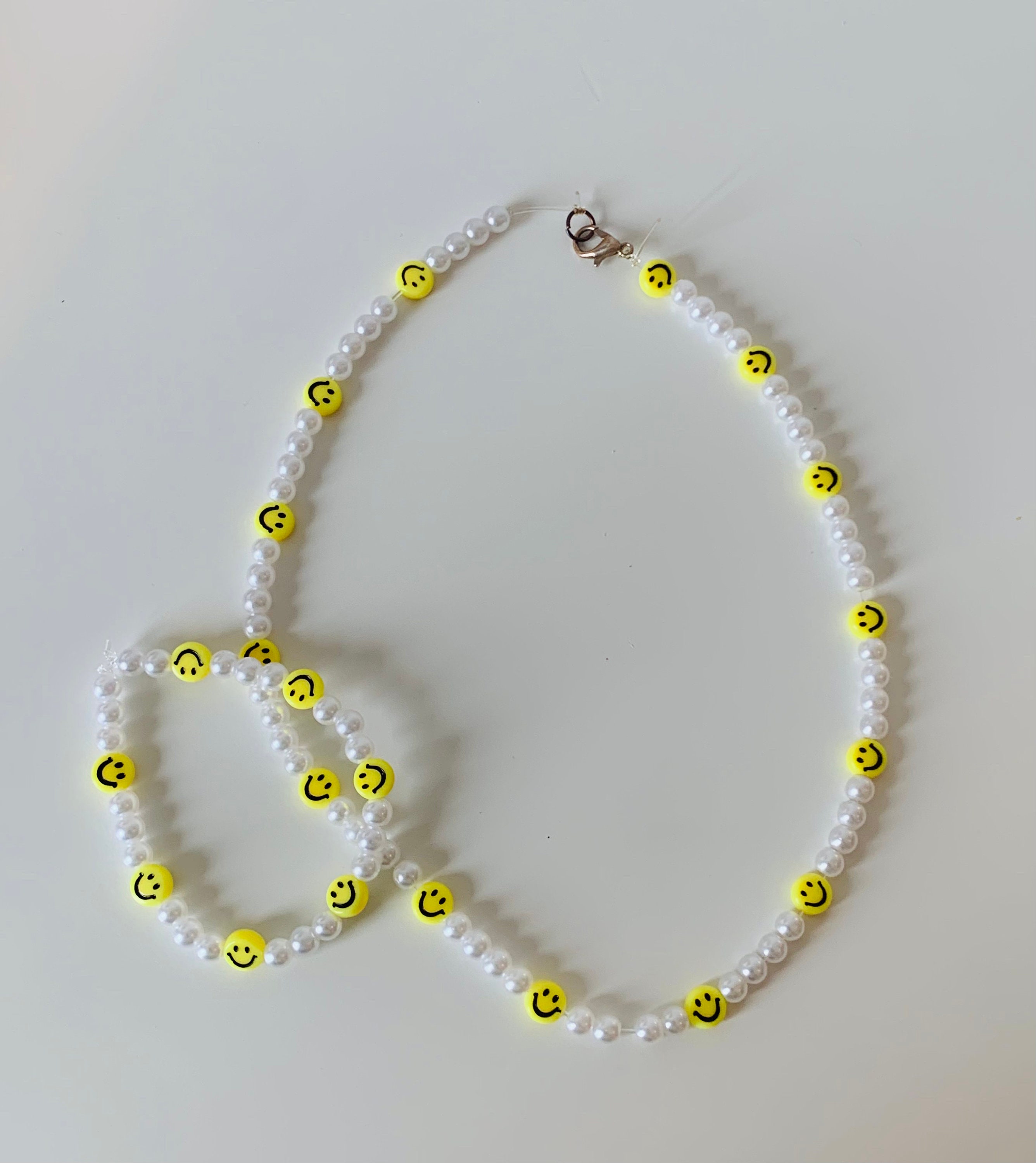 Smiley Face Jewelry Set - Etsy