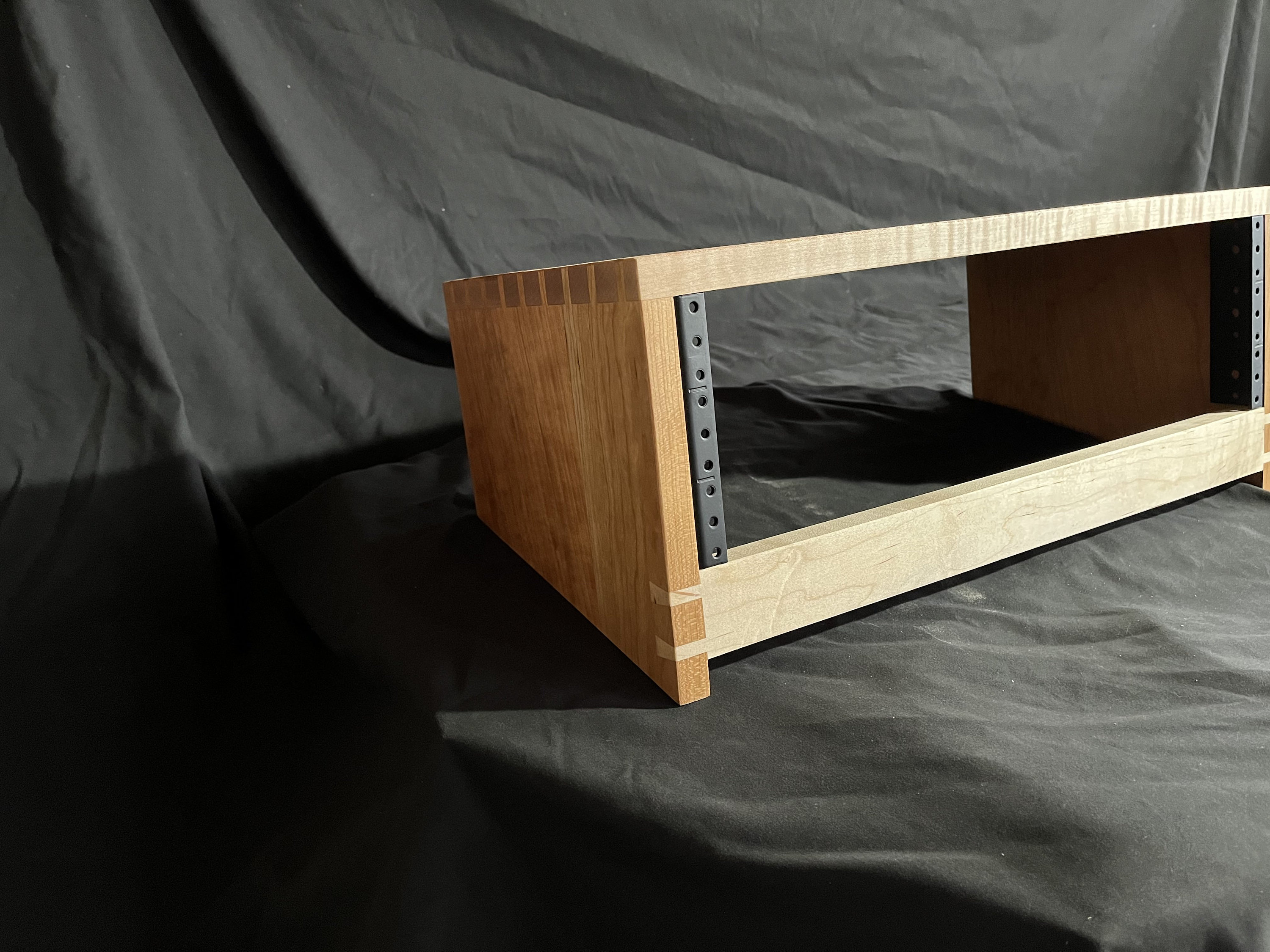 3U Angled Studio Equipment Rack - Etsy