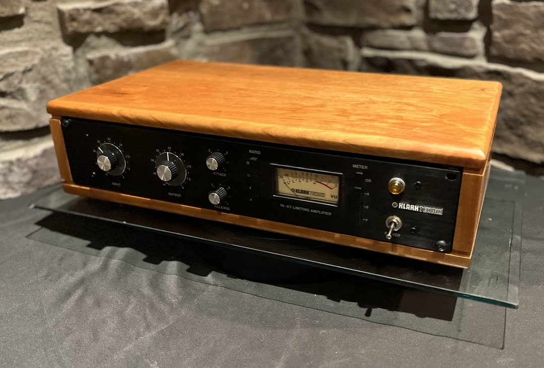 Premium Hardwood 2U Audio Rack | Cherry | Shadow Lines | Custom Made ...