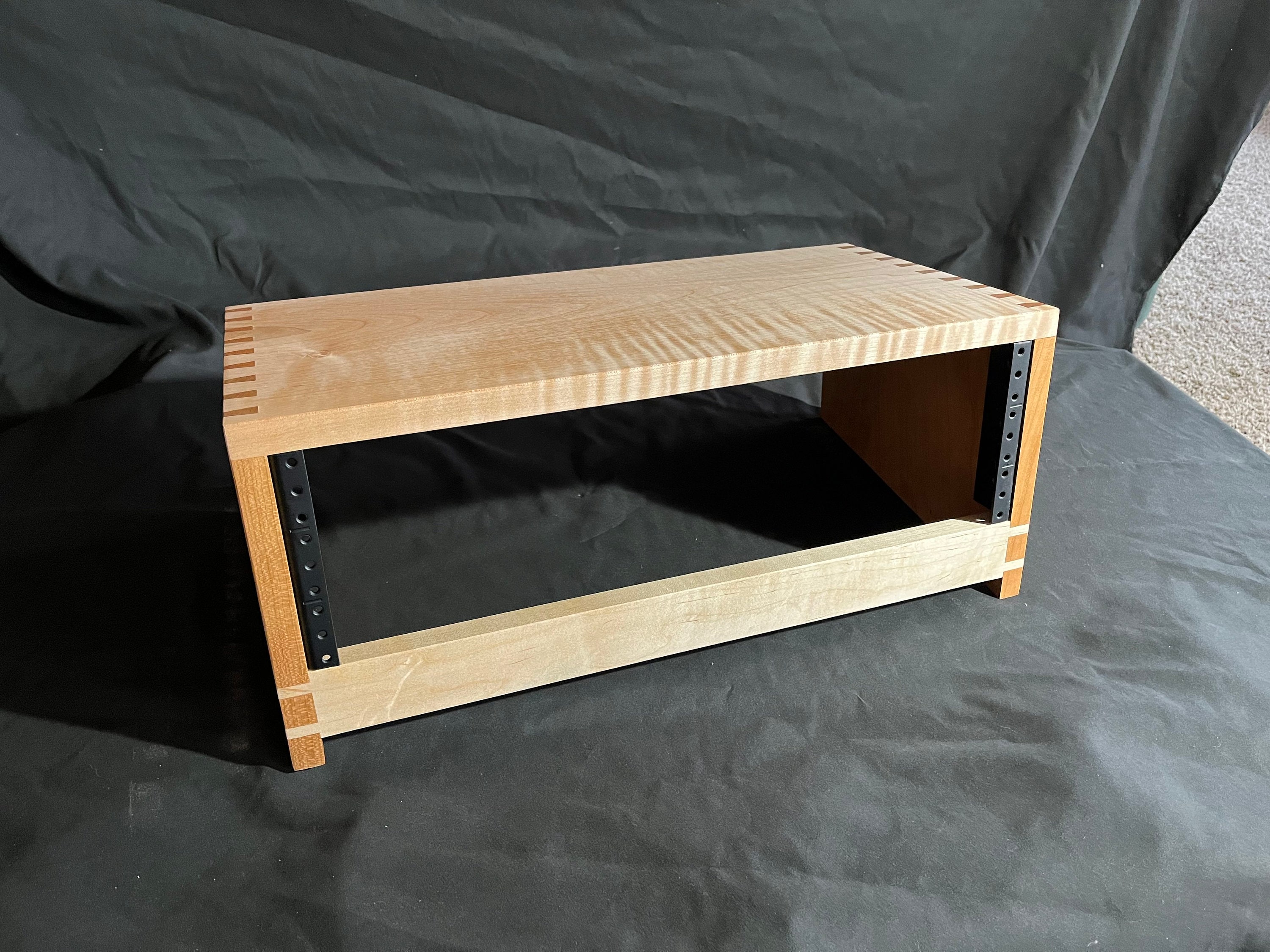 3U Angled Studio Equipment Rack - Etsy