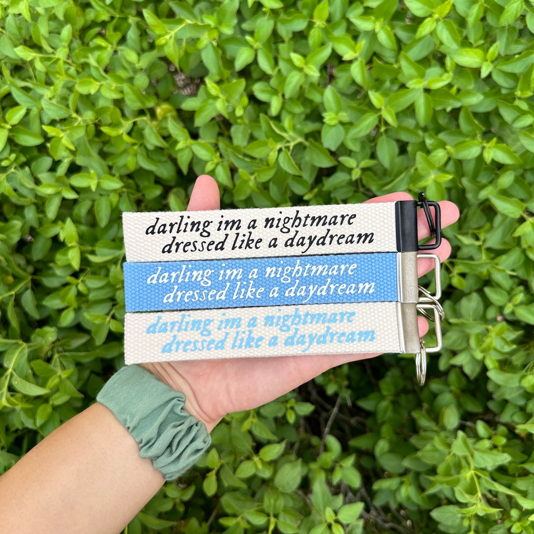 Taylor Swift 1989 Keychain Wristlet / Taylor Swift Lyrics / Key Fob ...