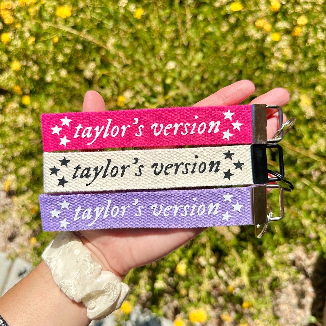 Custom Taylor Swift Keychain Wristlet / Taylor's Version / Taylor Swift ...