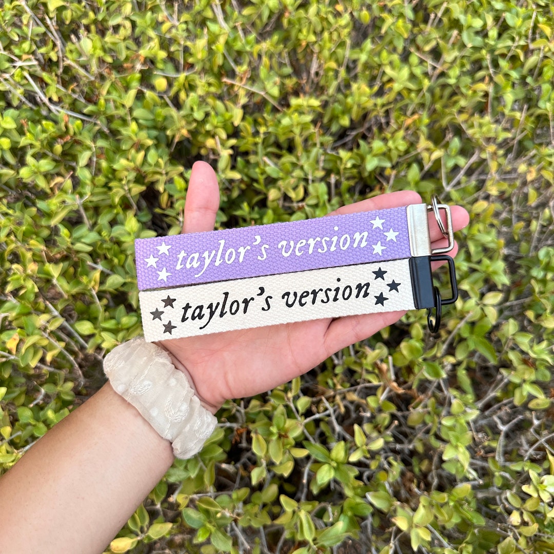 Taylor's Version Custom Wristlet / Taylor Swift Keychain Wristlet ...
