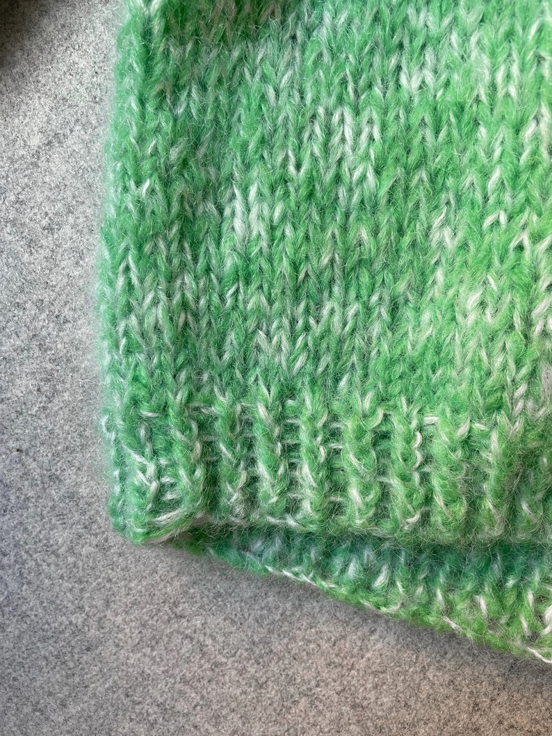 First Time Sweater / English Knitting Pattern / Women's - Etsy