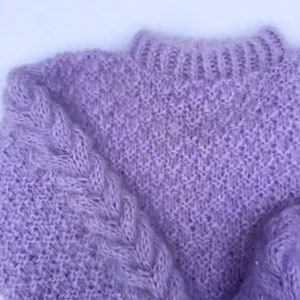 Vorin Sweater / English Knitting Pattern / Women's Sweater - Etsy