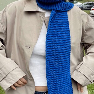 Ellie Scarf / English Knitting Pattern / Knitted Scarf - Etsy