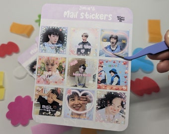 Bts Mail Stickers - Etsy