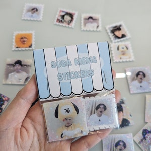 Suga Meme Sticker Pack - Etsy