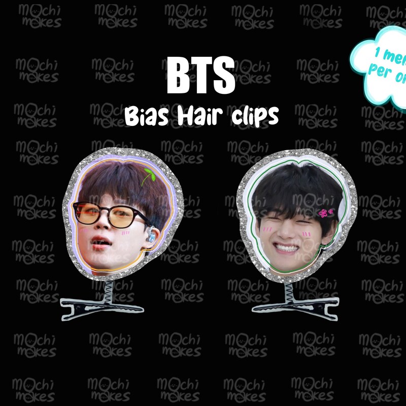 Bts Hair Clip - Etsy