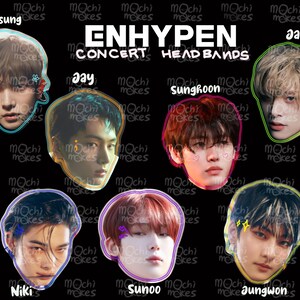 ENHYPEN Bias Hair Clips - Etsy