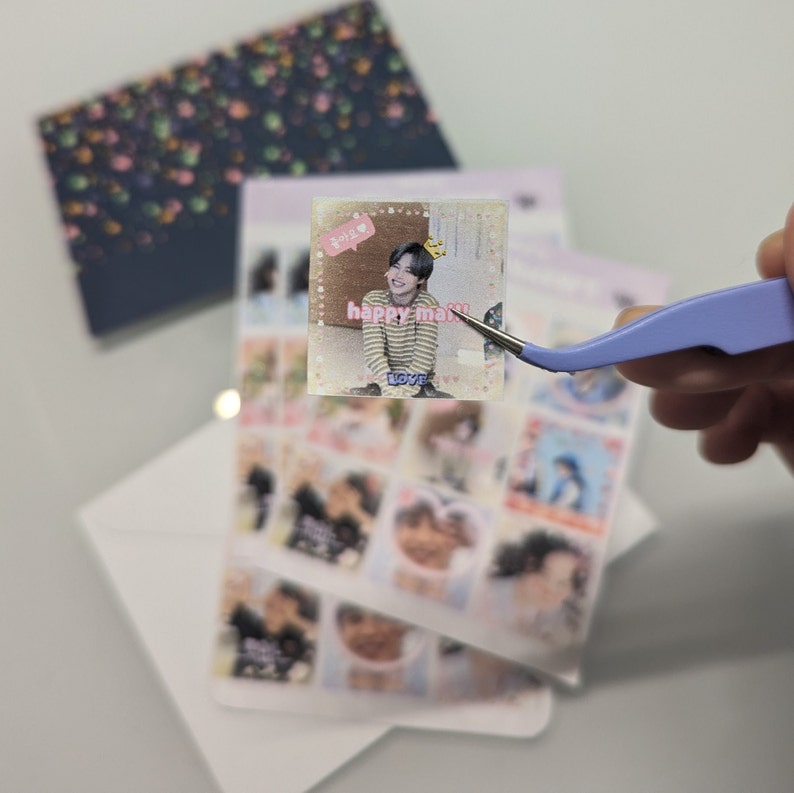 BTS Seventeen & Stray Kids Mail Stickers - Etsy