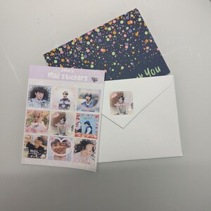 BTS, Seventeen, & Stray Kids Mail Stickers - Etsy