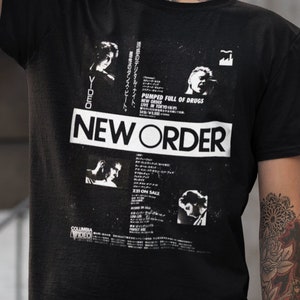 New Order Tshirt 80s Vintage Best Gift T Shirt Man Woman Tee New Order Tshirt 80s Vintage Best Gift T Shirt Man Woman Tee