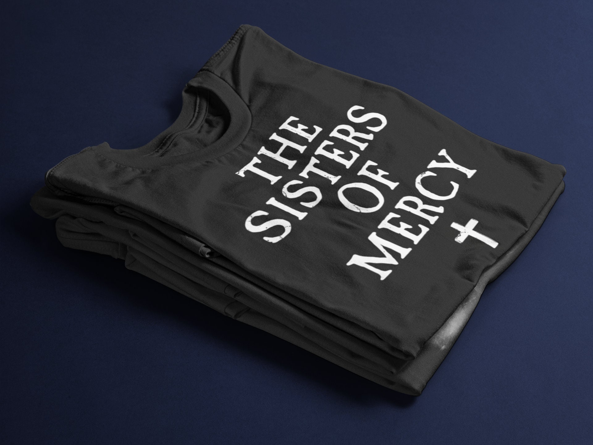 The Sisters of Mercy Cross Tshirt 80s Vintage Best Gift T Shirt Man ...