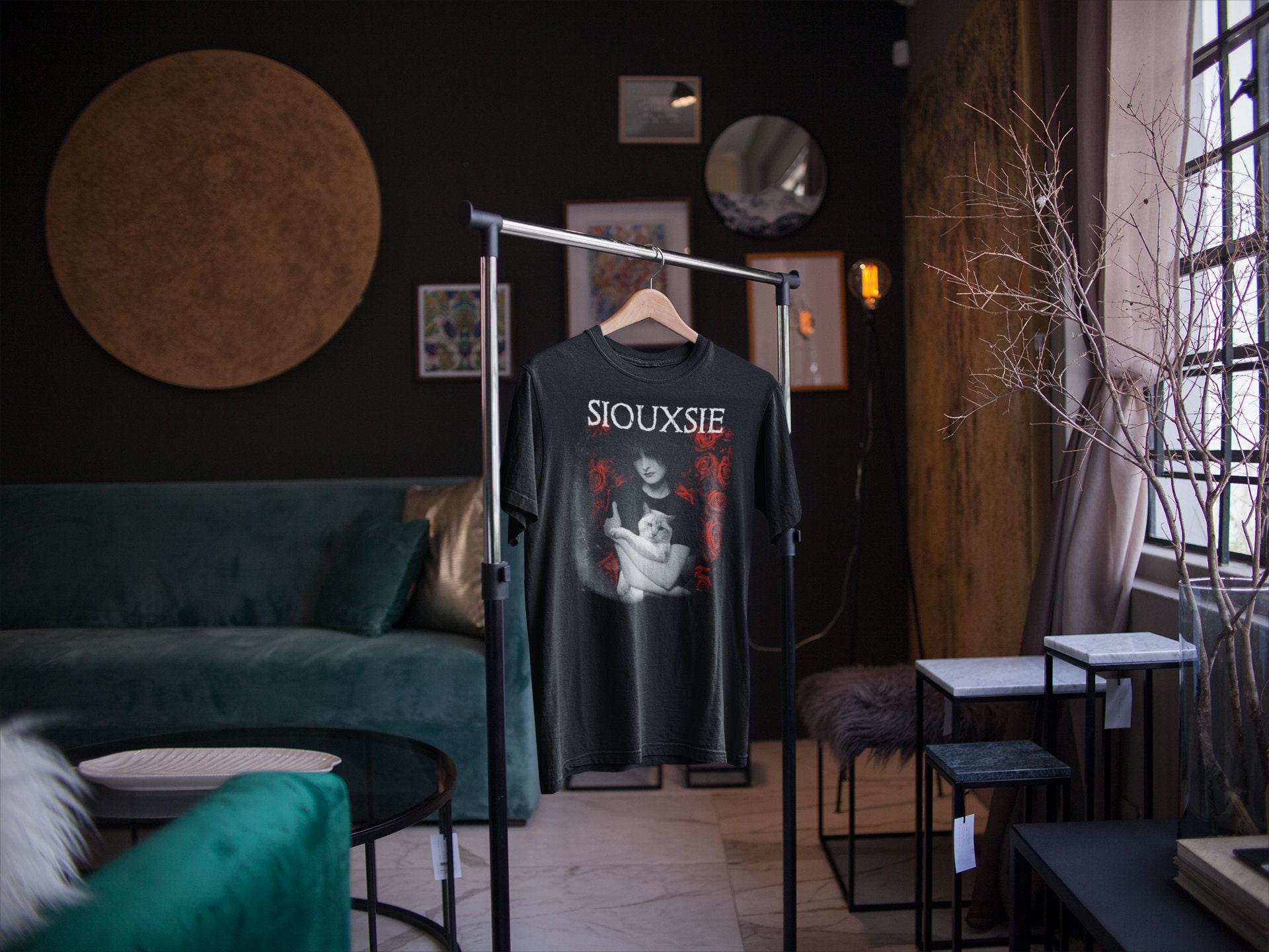 Siouxsie Sioux Cat Tshirt 80s Vintage Best Gift T Shirt Man Woman Tee ...