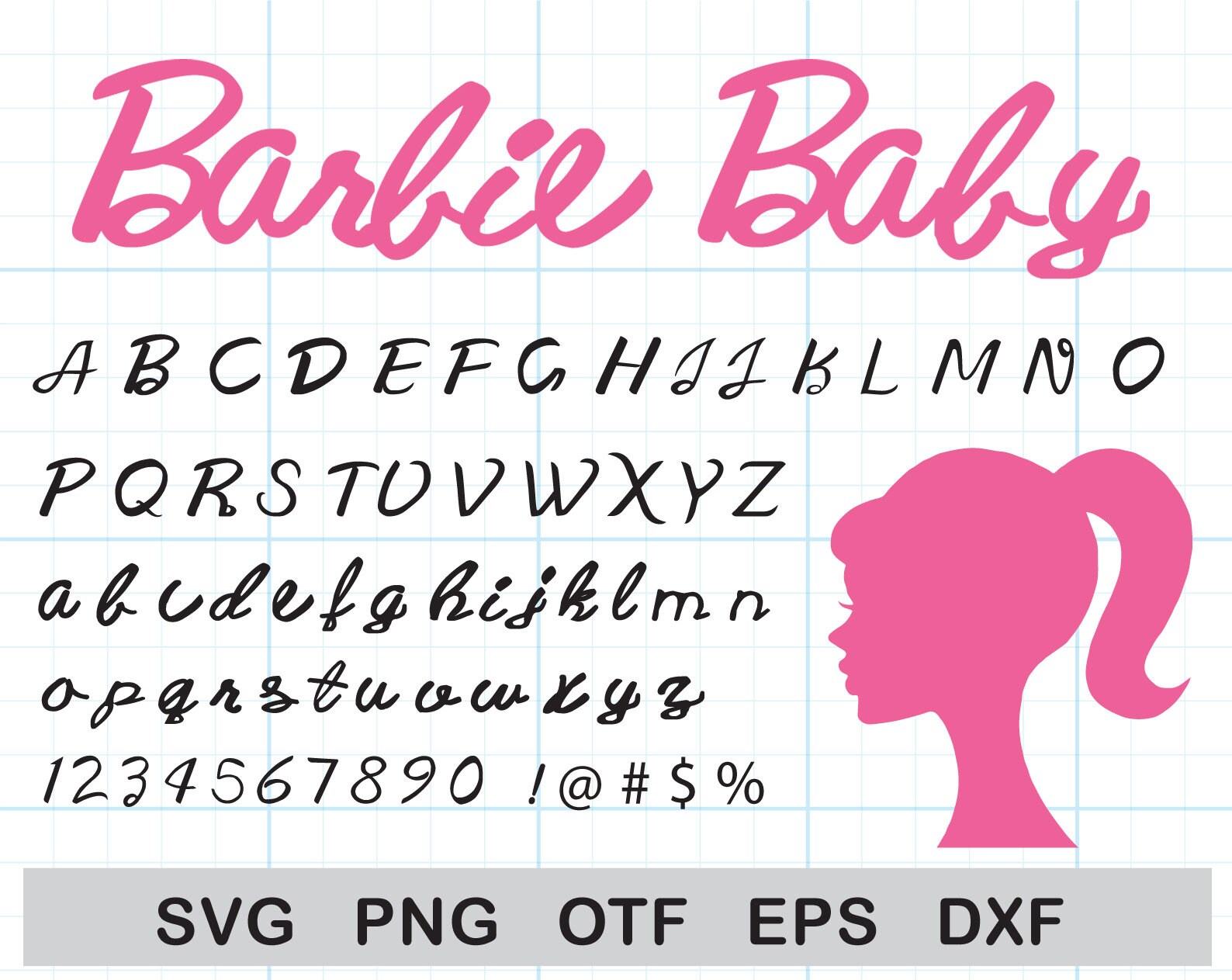 Princess Font Printable Letters Clipart Svg Png Dxf Pdf Eps - Etsy UK