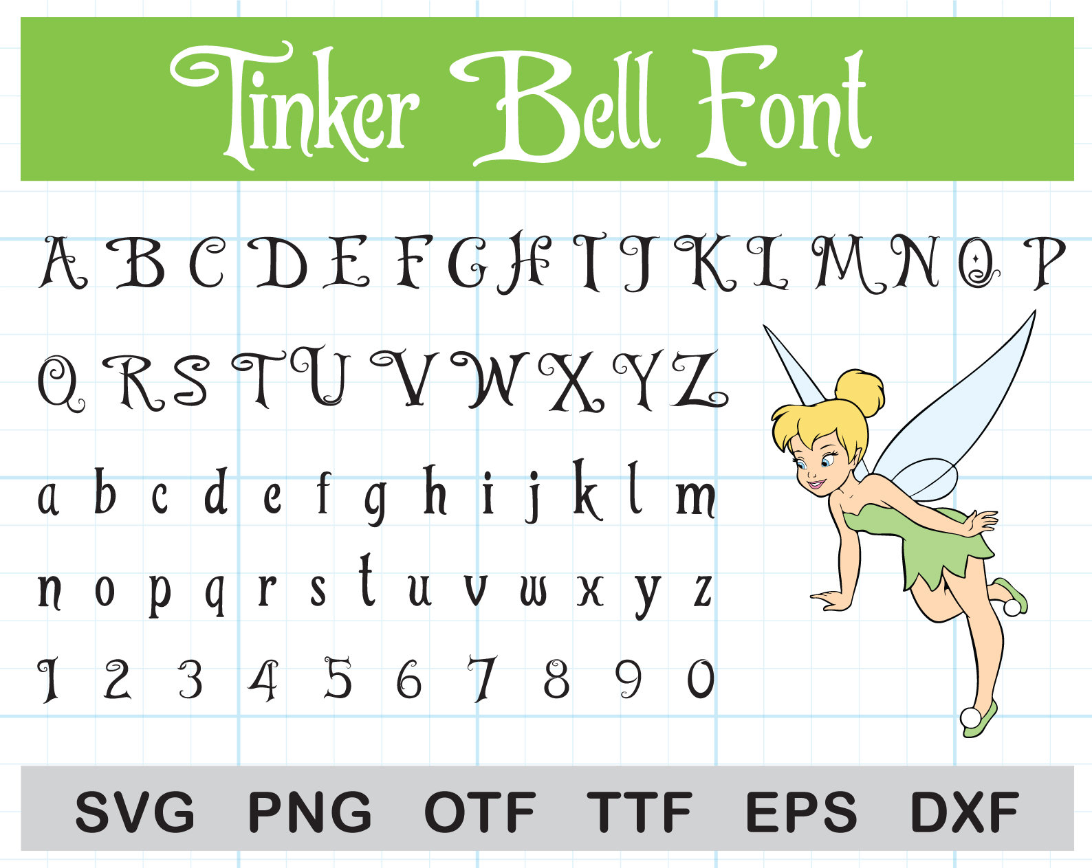 Tinkerbell Logo Font