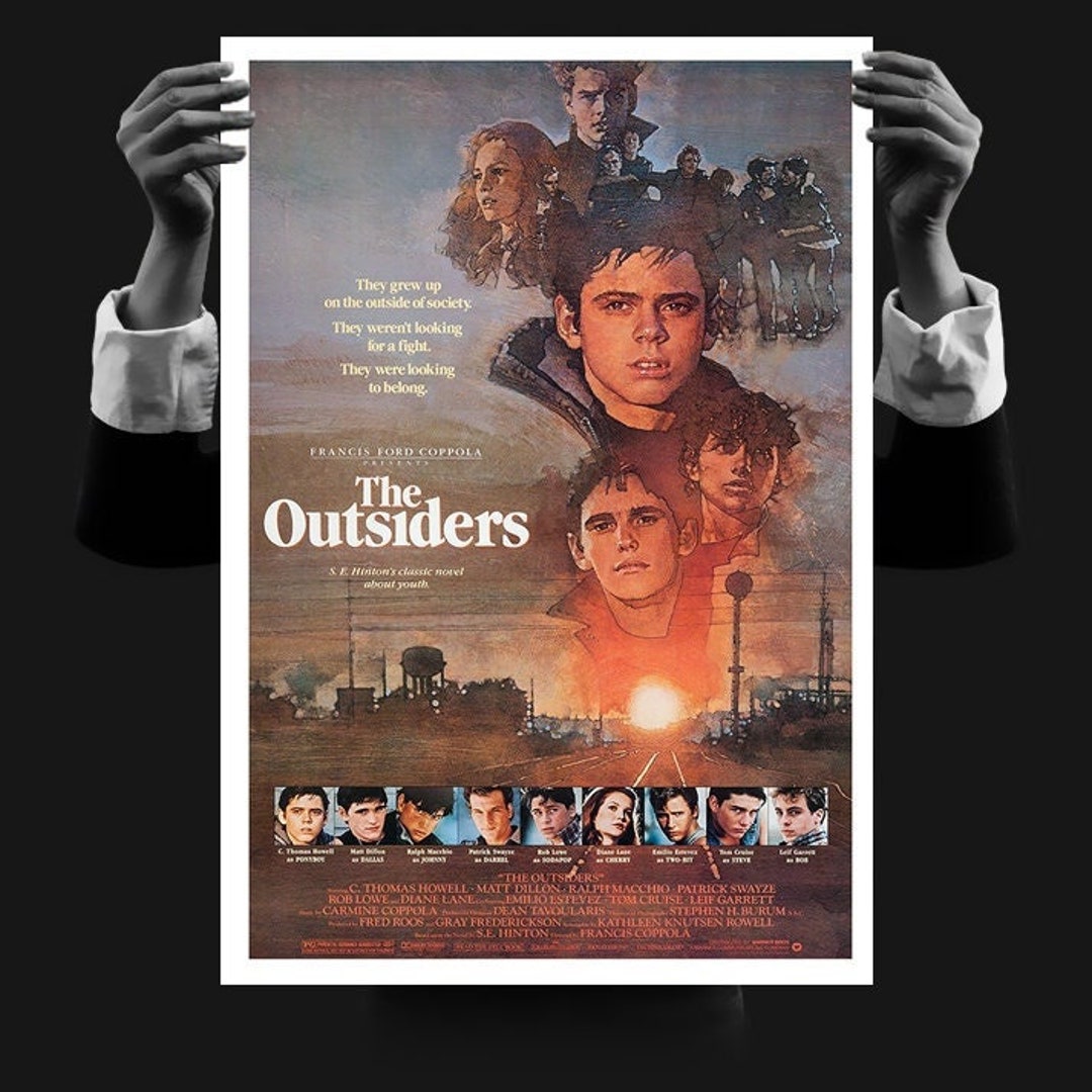 The Outsiders 1983 Poster