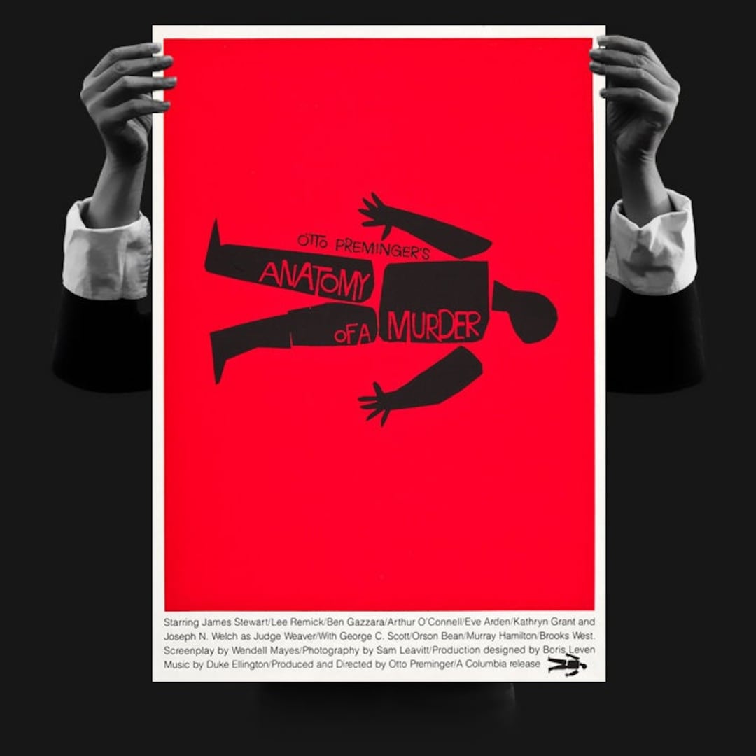 Anatomy Of A Murder Saul Bass