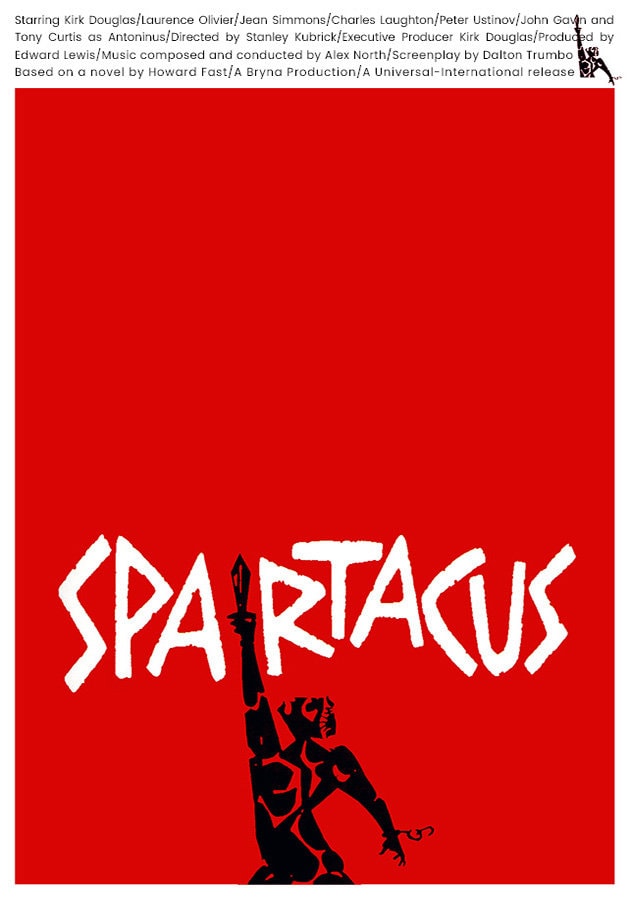 Spartacus Movie Poster