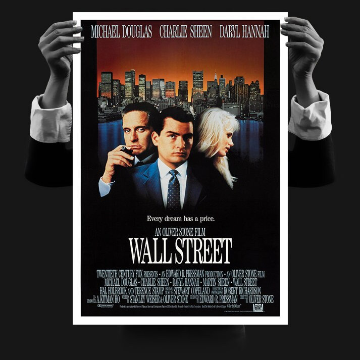Wall Street 1987 Poster