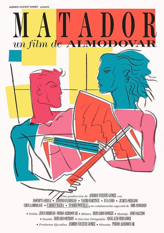 Almodovar Movie Posters