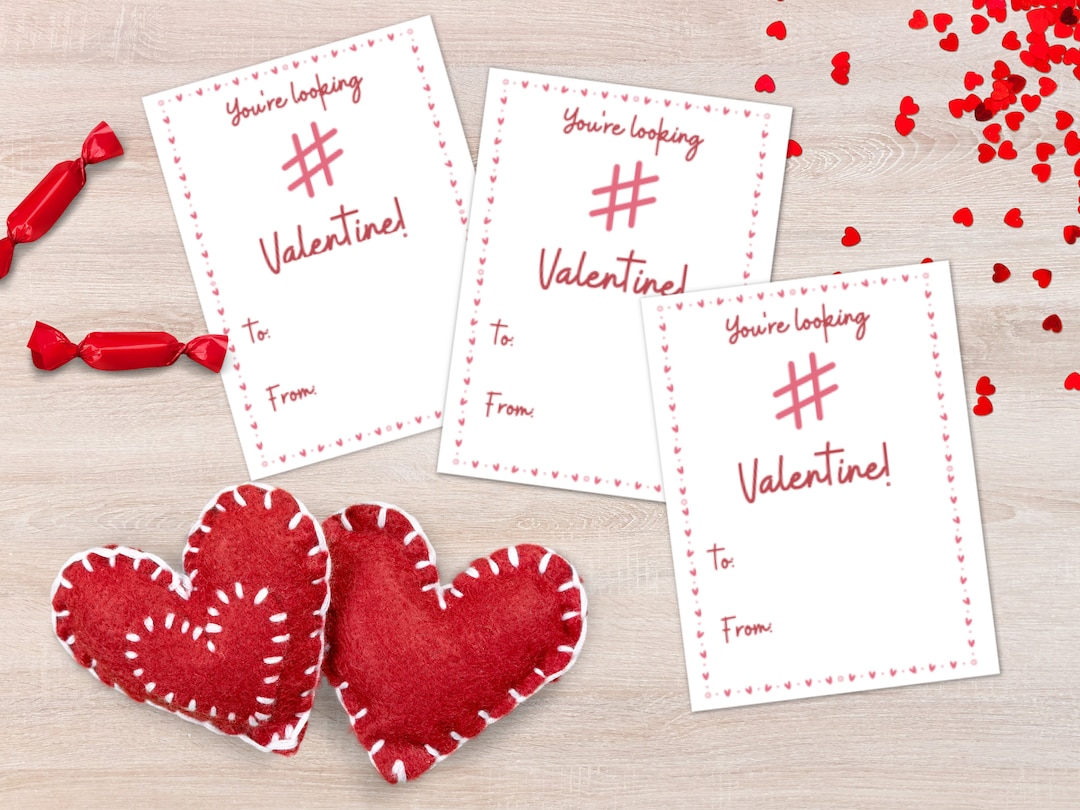 Happy Valentines Day Music Valentines Card | Music Printable | Instant ...