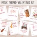 Music Theme Valentine Cards for Kids | Valentines Day | Boys | Girls ...