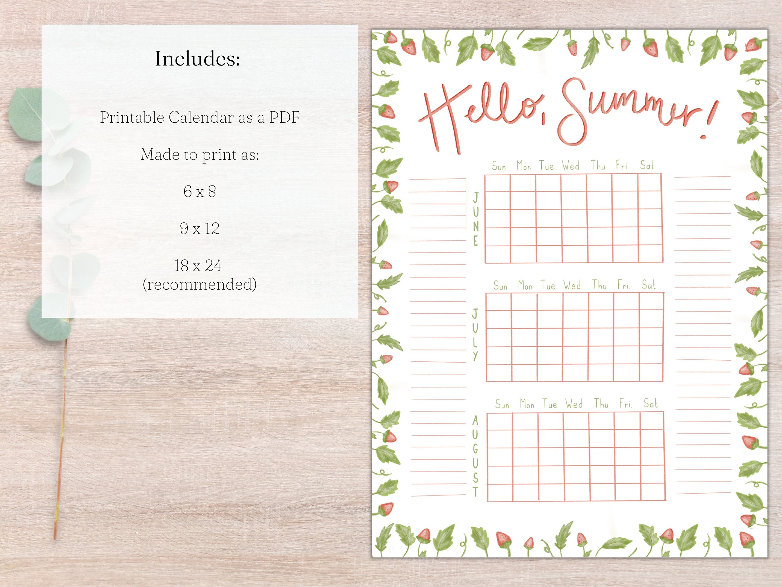 Printable Summer Countdown Poster | 2023 | Summer Countdown | Summer ...