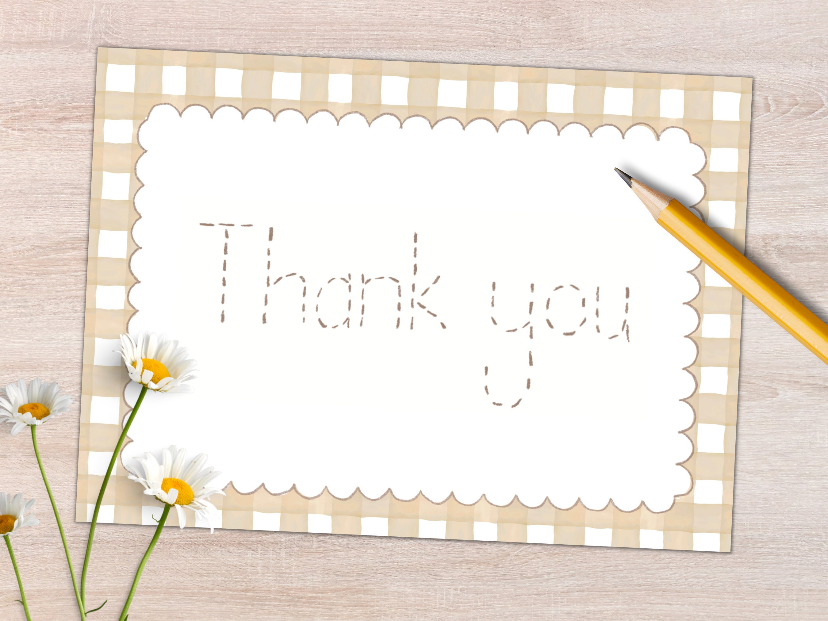 Printable Thank You Cards for Kids, Instant Download, Fill in the Blank ...