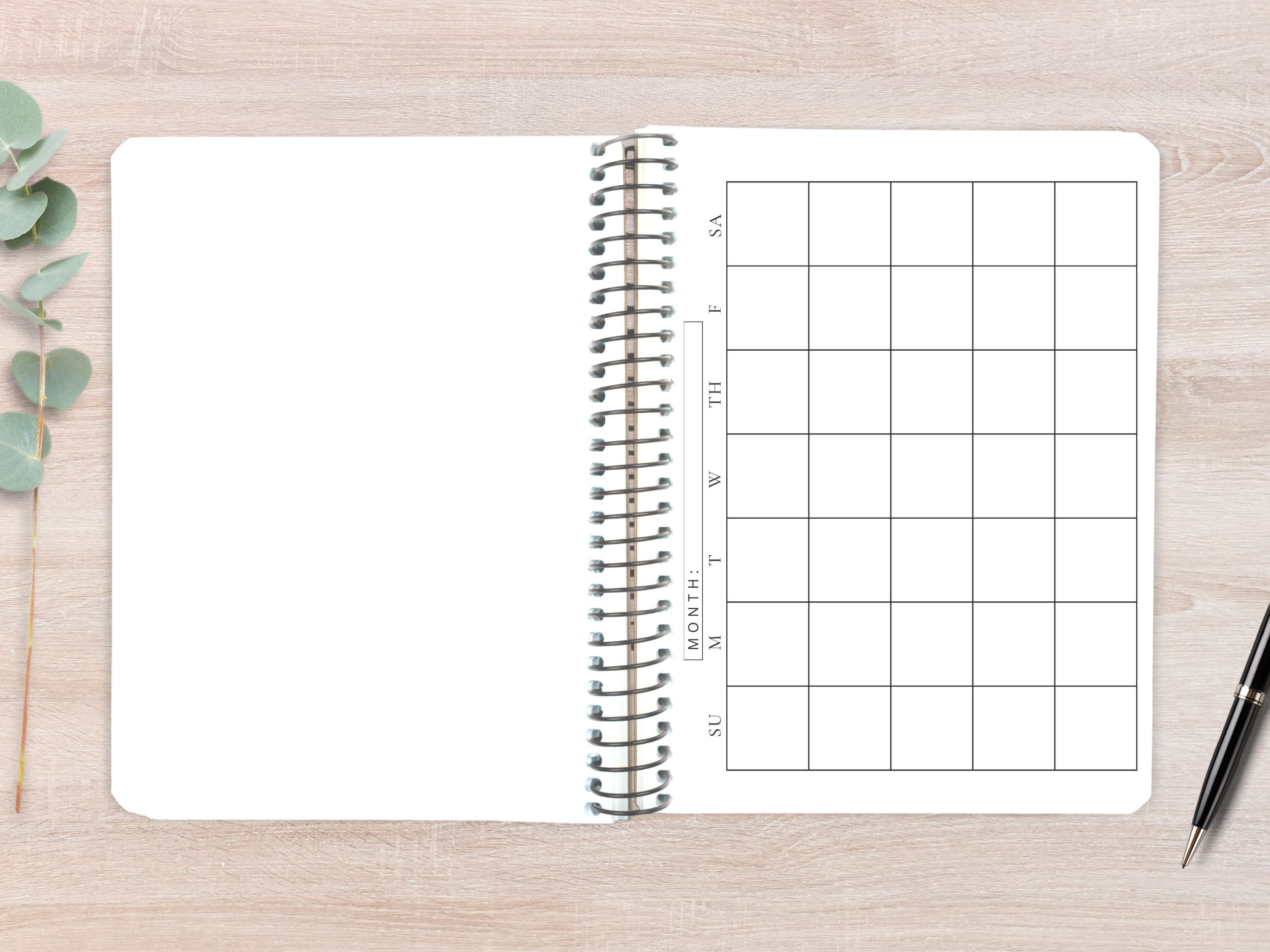 Music Teacher Planner Printable | Musician Calendar | Piano Violin ...