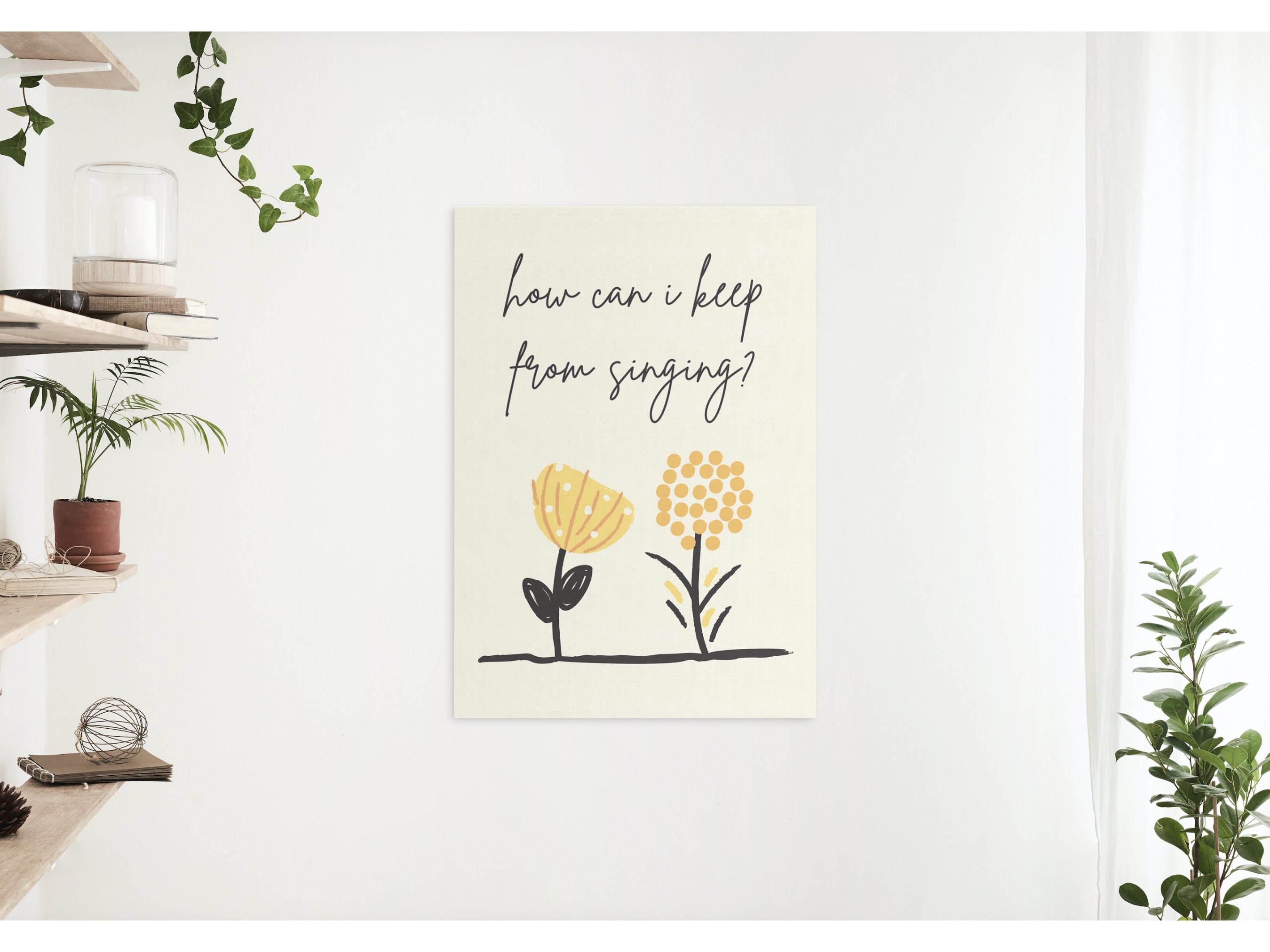 How Can I Keep From Singing Wall Art Printable Digital Download Poster ...