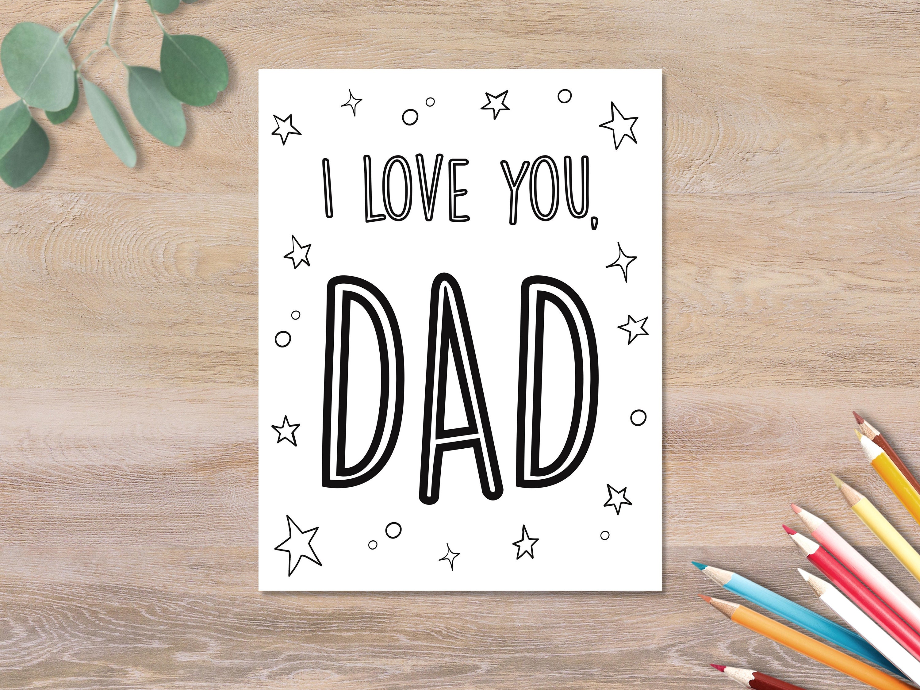 Father's Day Card Bundle, Fill in the Blanks, All About Dad, Kids ...