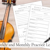 Music Practice Tracker – Printable Chore Chart (digital Download) - Etsy