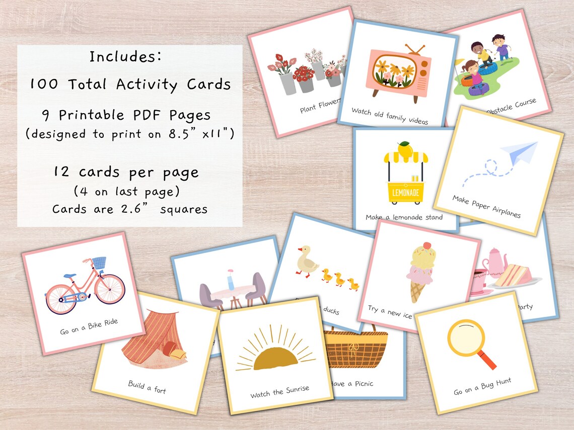 Printable Summer Countdown Cards | Kids Summer Activities | Summer ...