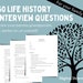 Life Story Interview Questions | Family History Interview | 60 ...