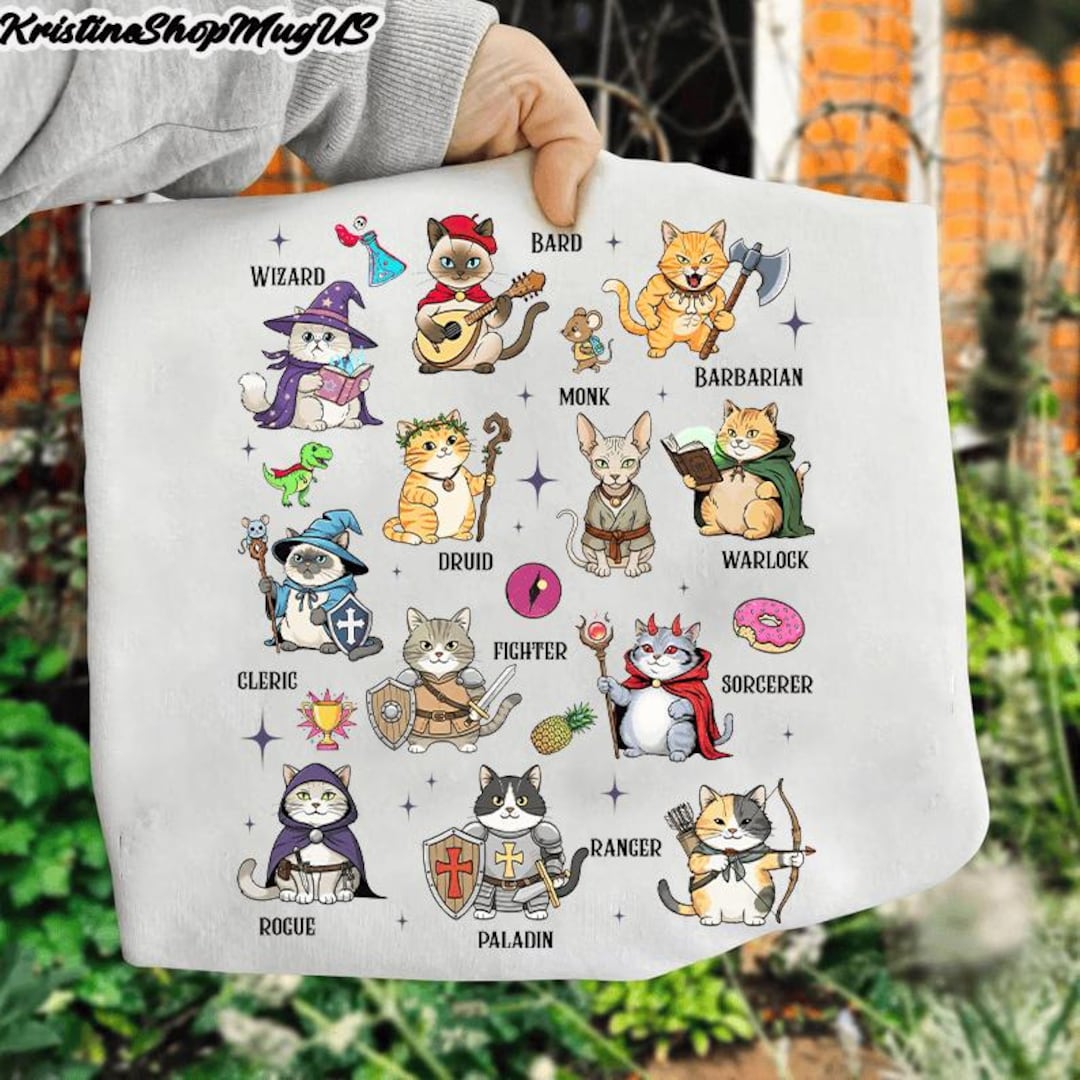 Dungeons and Cats Png, Dungeons Game Png, Dnd Png Gifts, Funny D&D Cats ...