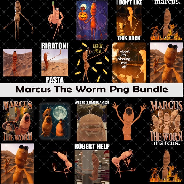 Marcus the Worm Quotes - Etsy