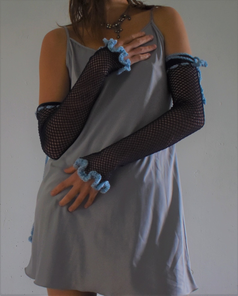 Fairy Fantasy Pixie Cosplay Crochet Gloves Arm - Etsy