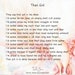 Unique Rising Phoenix 5x7 Poetry Card - 'that Girl' a Poem by Trudi ...