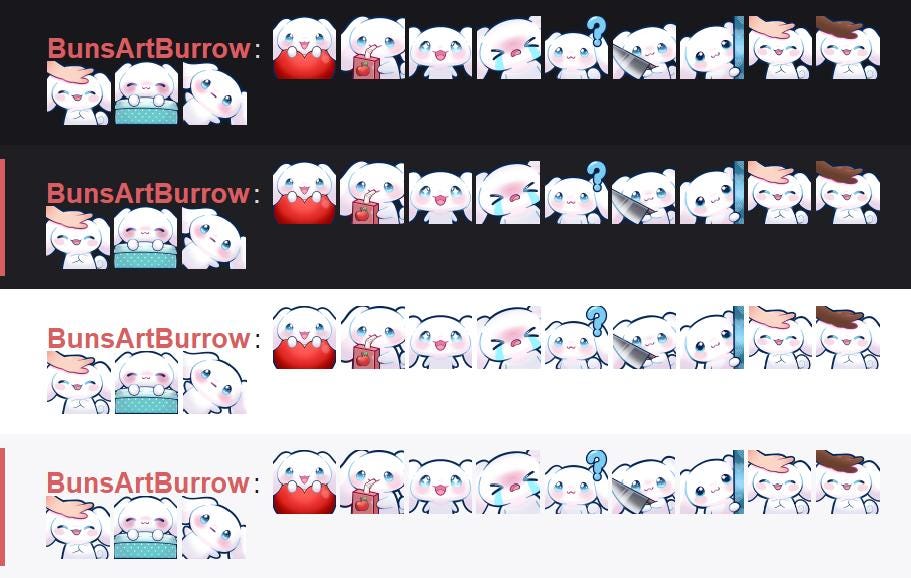 White Plush Puppy Twitch / Discord Emotes ᐢᐢ Kawaii Emotes ᐢᐢ White ...