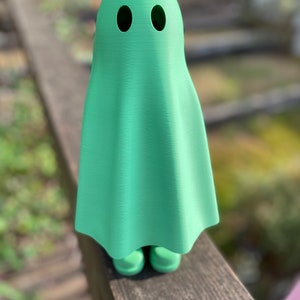 Large Ghost With Hidden Feet 3D Printed as Seen on Tiktok / Rainbow ...