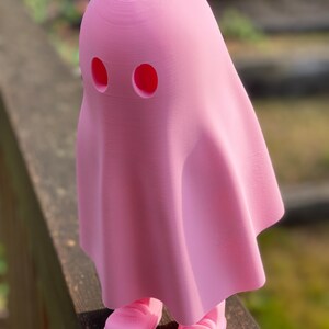 Large Ghost With Hidden Feet 3D Printed as Seen on Tiktok / Rainbow ...